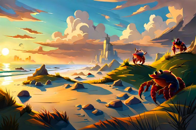 Crab Quest - A Tale of Friendship and Adventure - Stories4Kids.net