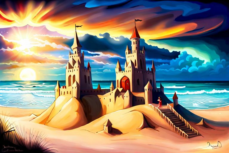 Sandcastle Wizard - Tommy learns to build incredible sand sculptures ...