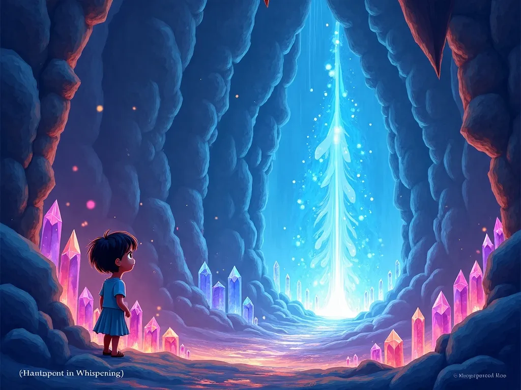The Crystal Cave Symphony - Finding Courage Within - Stories4Kids.net