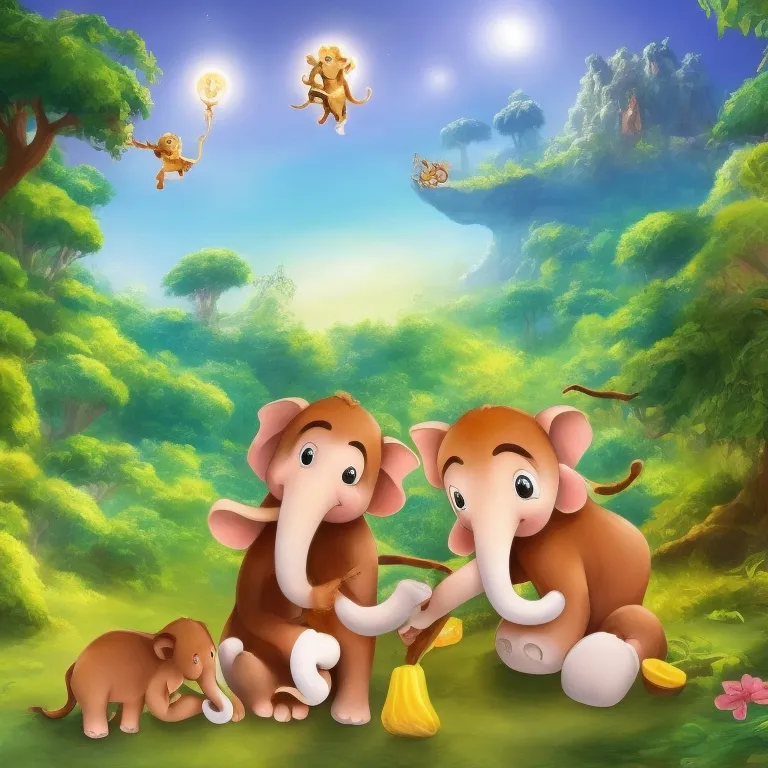 The Jungle Circus - Elephant and Monkey's Spectacular Show of Teamwork ...