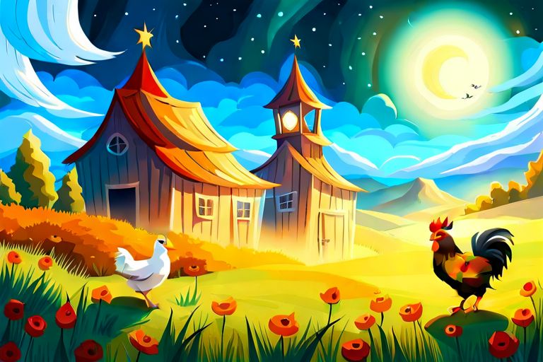 The Lost Chickens - A Courageous Farm Adventure - Stories for Kids