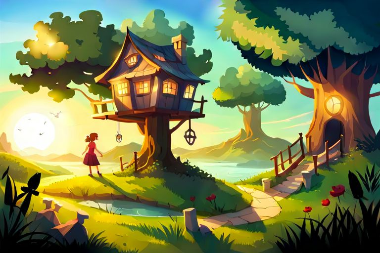 The Magical Treehouse Adventure - A Tale of Friendship, Cooperation ...