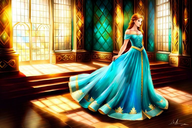 The Princess and the Enchanted Mirror - A Journey Through Magical Lands ...