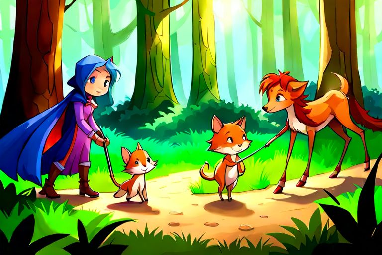 The Talking Forest Animals - An Exciting Adventure Through the Woods ...